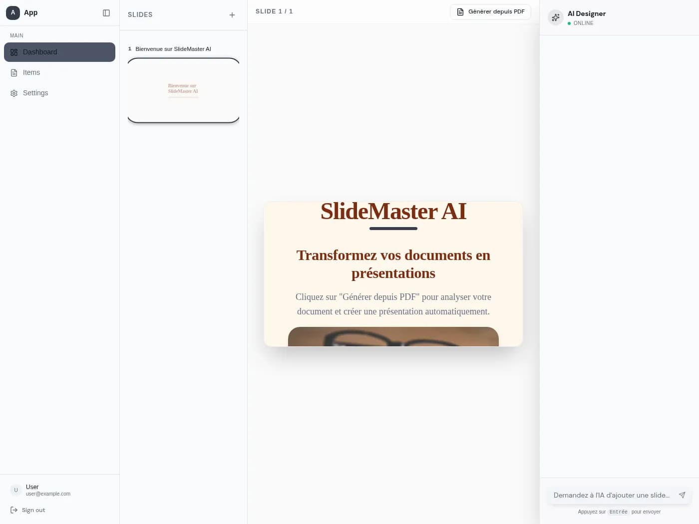 Smart Presentation Maker