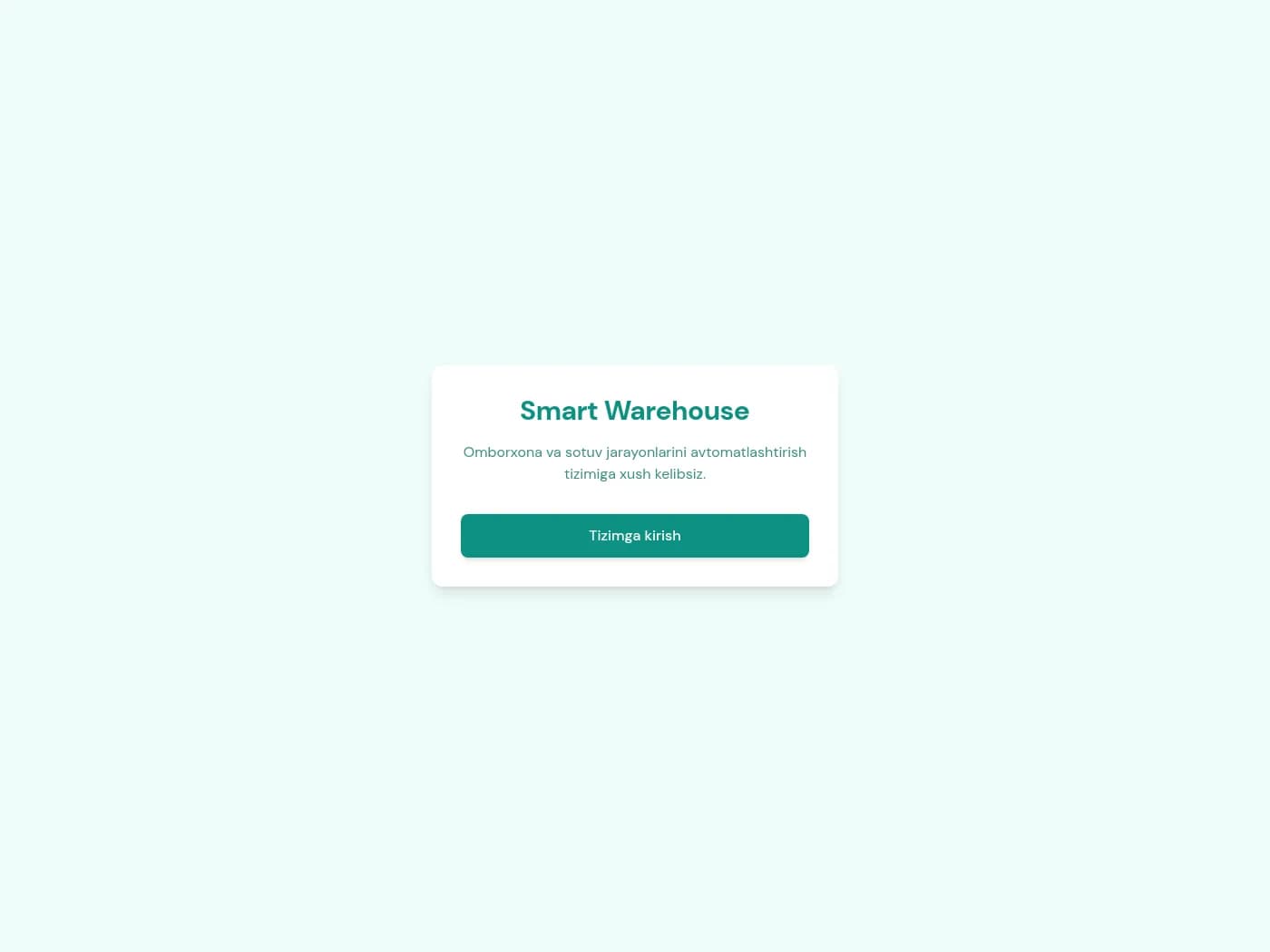 Smart Warehouse Suite