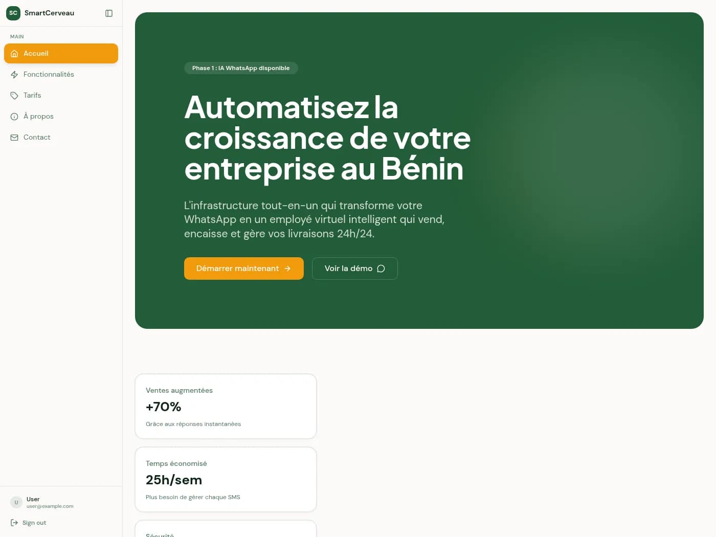 SmartCerveau Business