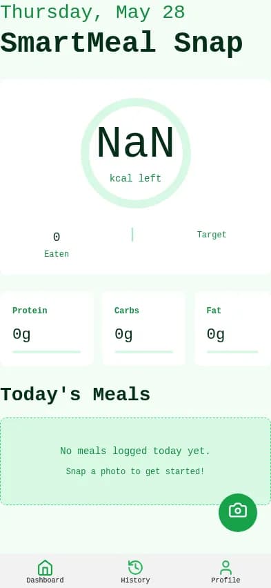 SmartMeal Snap