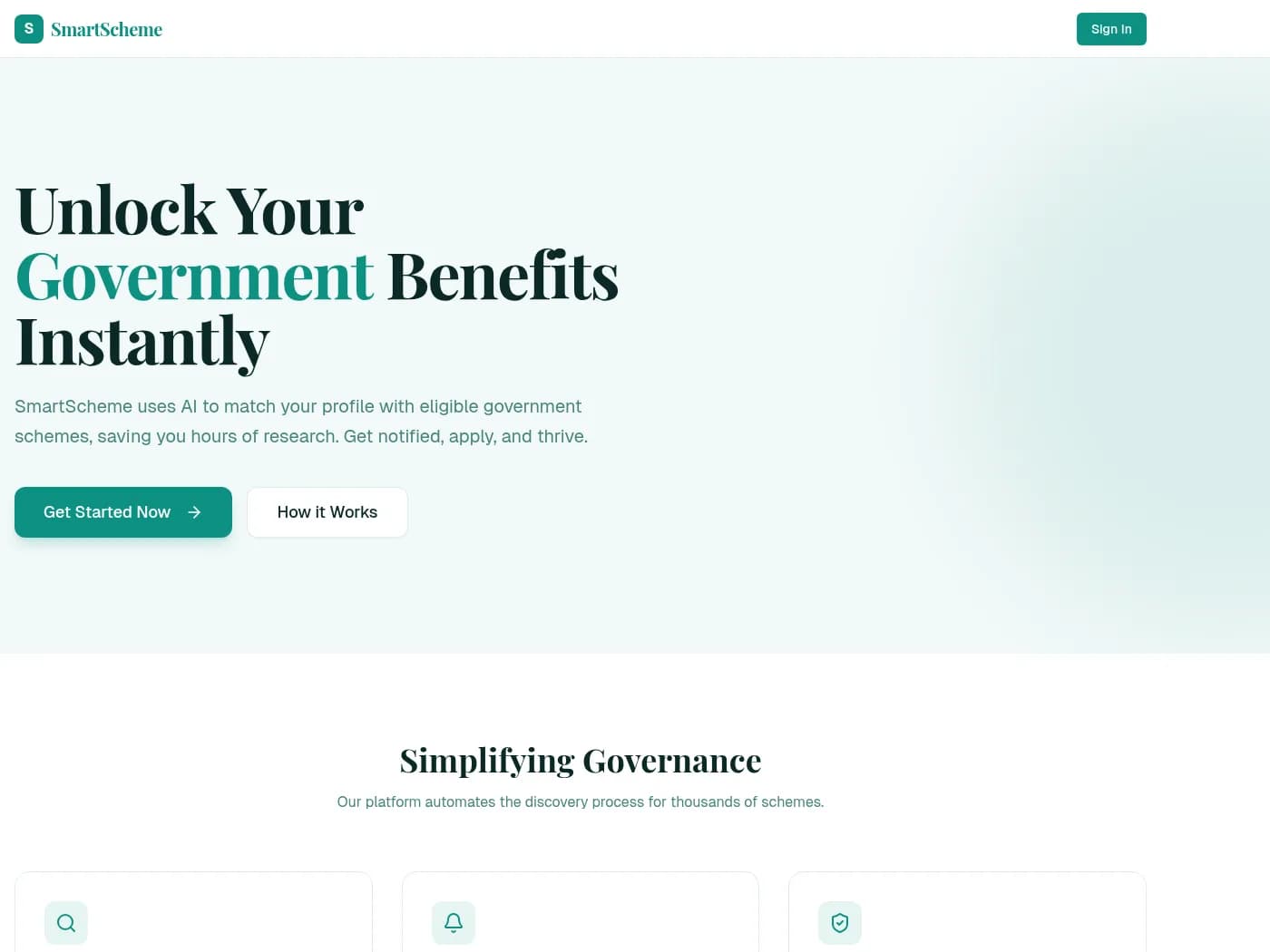 SmartScheme MVP