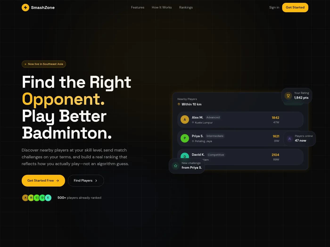 SmashZone Landing Page