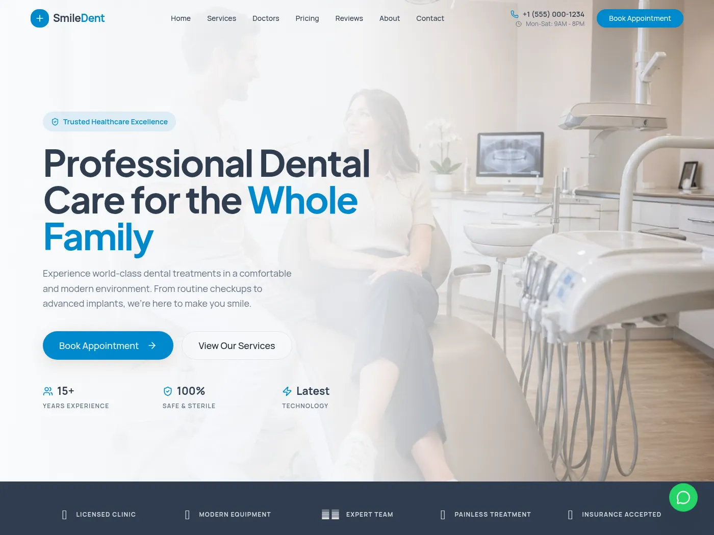 SmileDent Clinic Web App