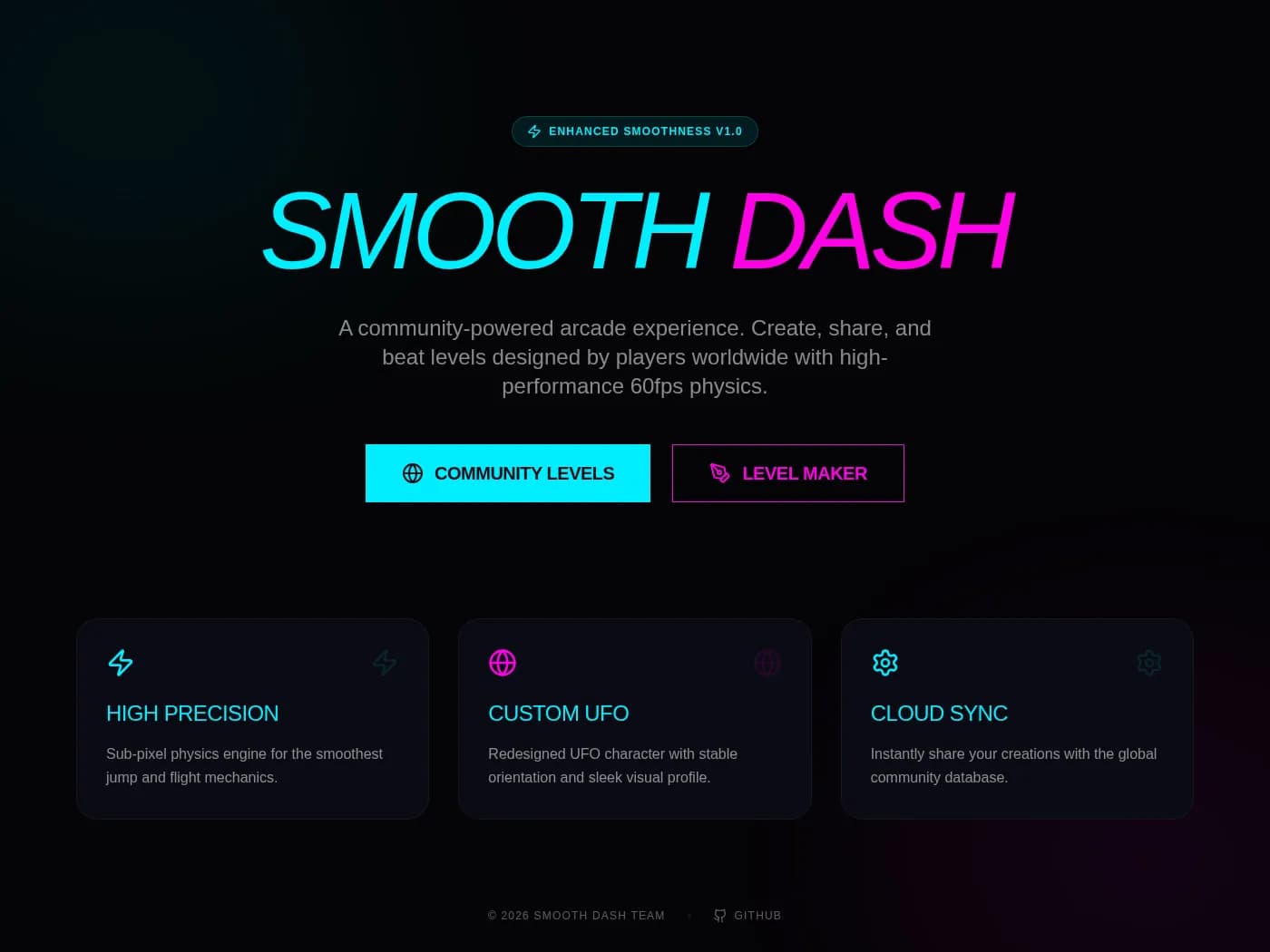 Smooth Dash Level Maker