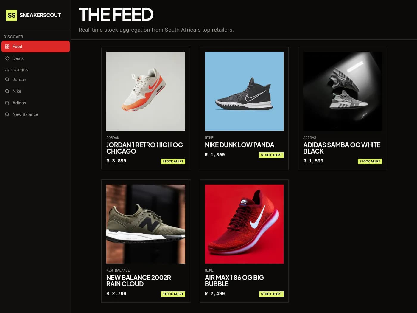 SneakerScout Hub