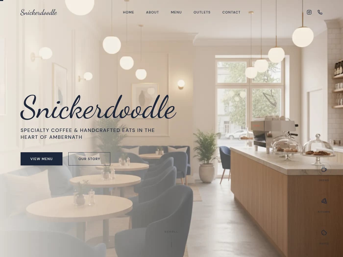 Snickerdoodle Cafe Site