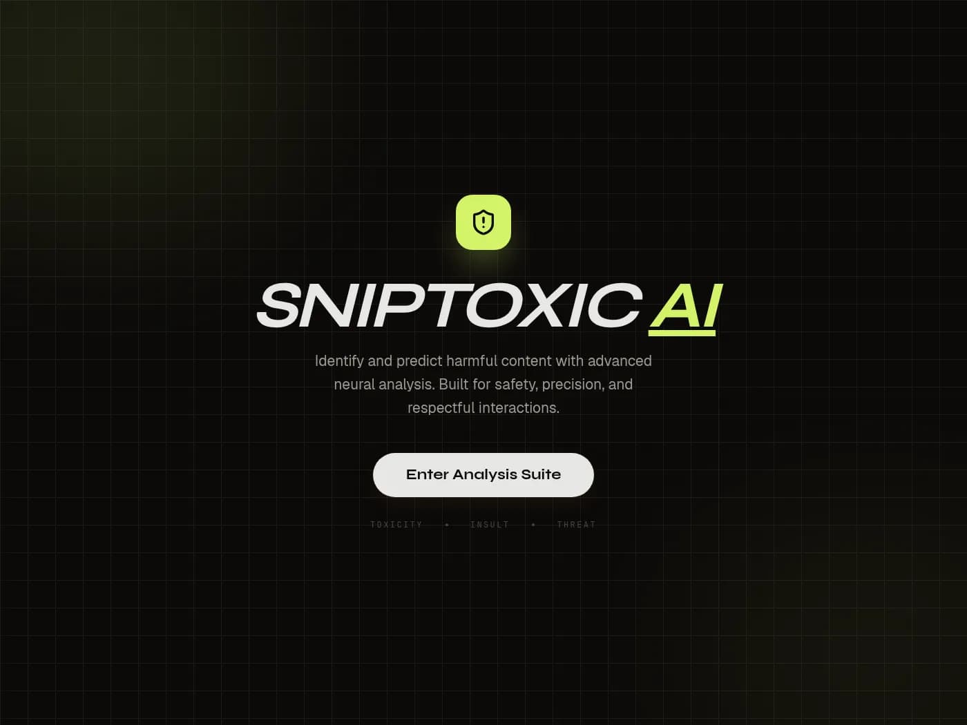SnipToxic AI Predictor V2