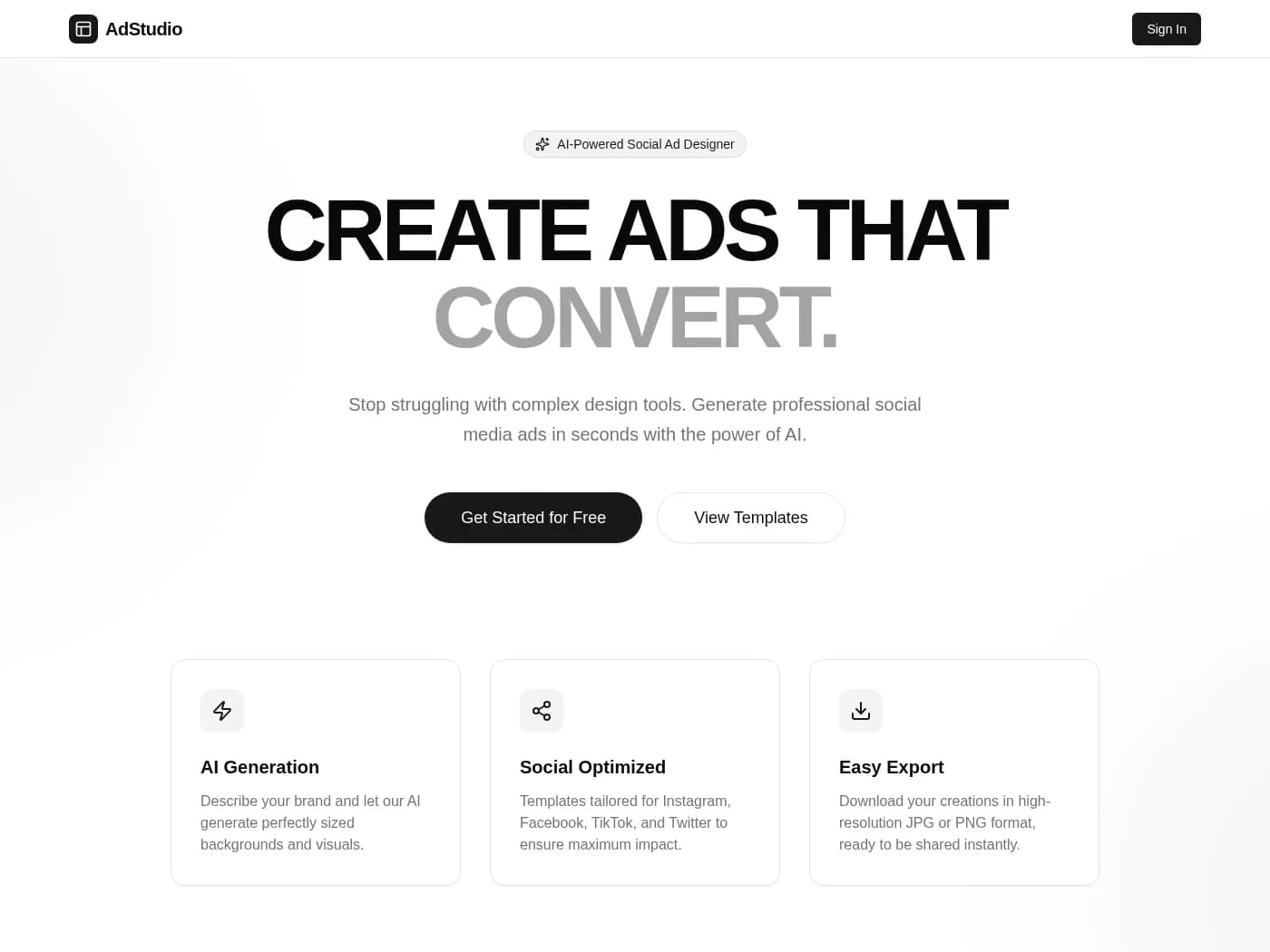 Social Ad Designer