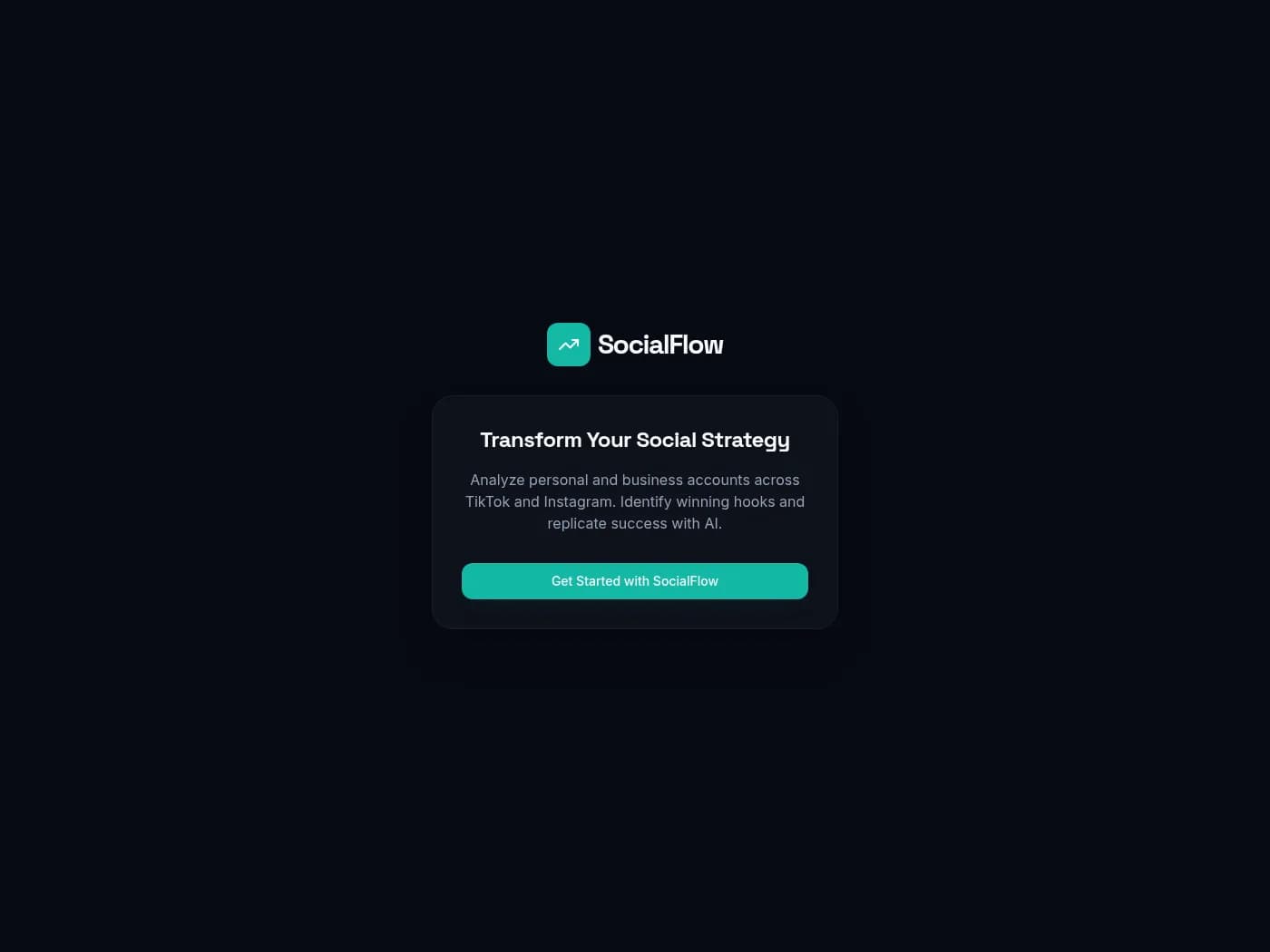 Social Insights Dashboard