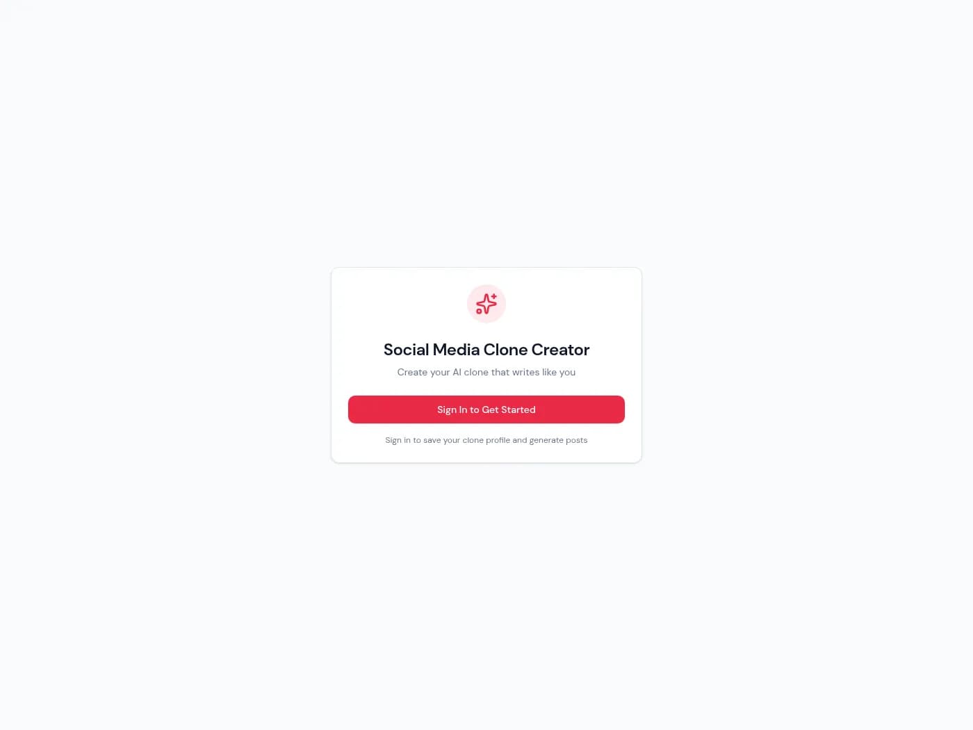 Social Media Clone Creator