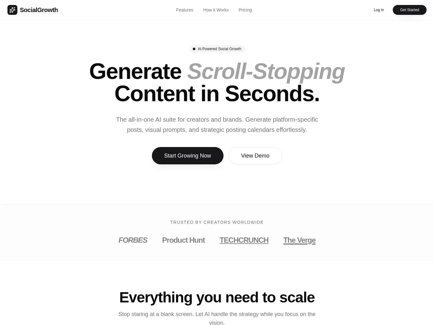 Social Media Growth Suite
