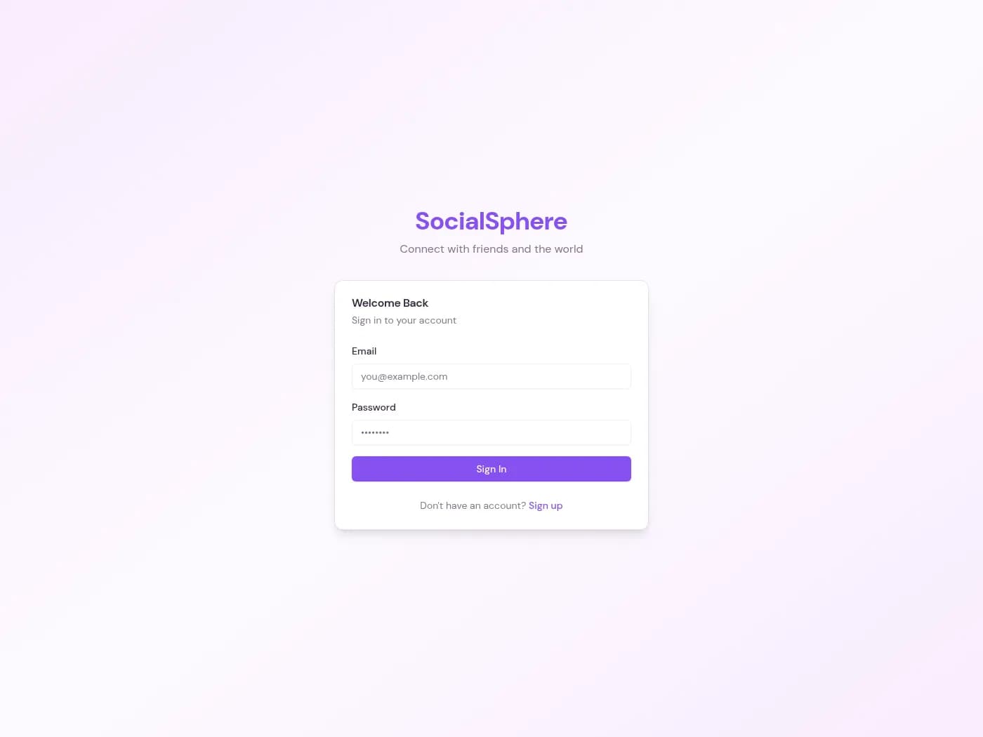 SocialSphere