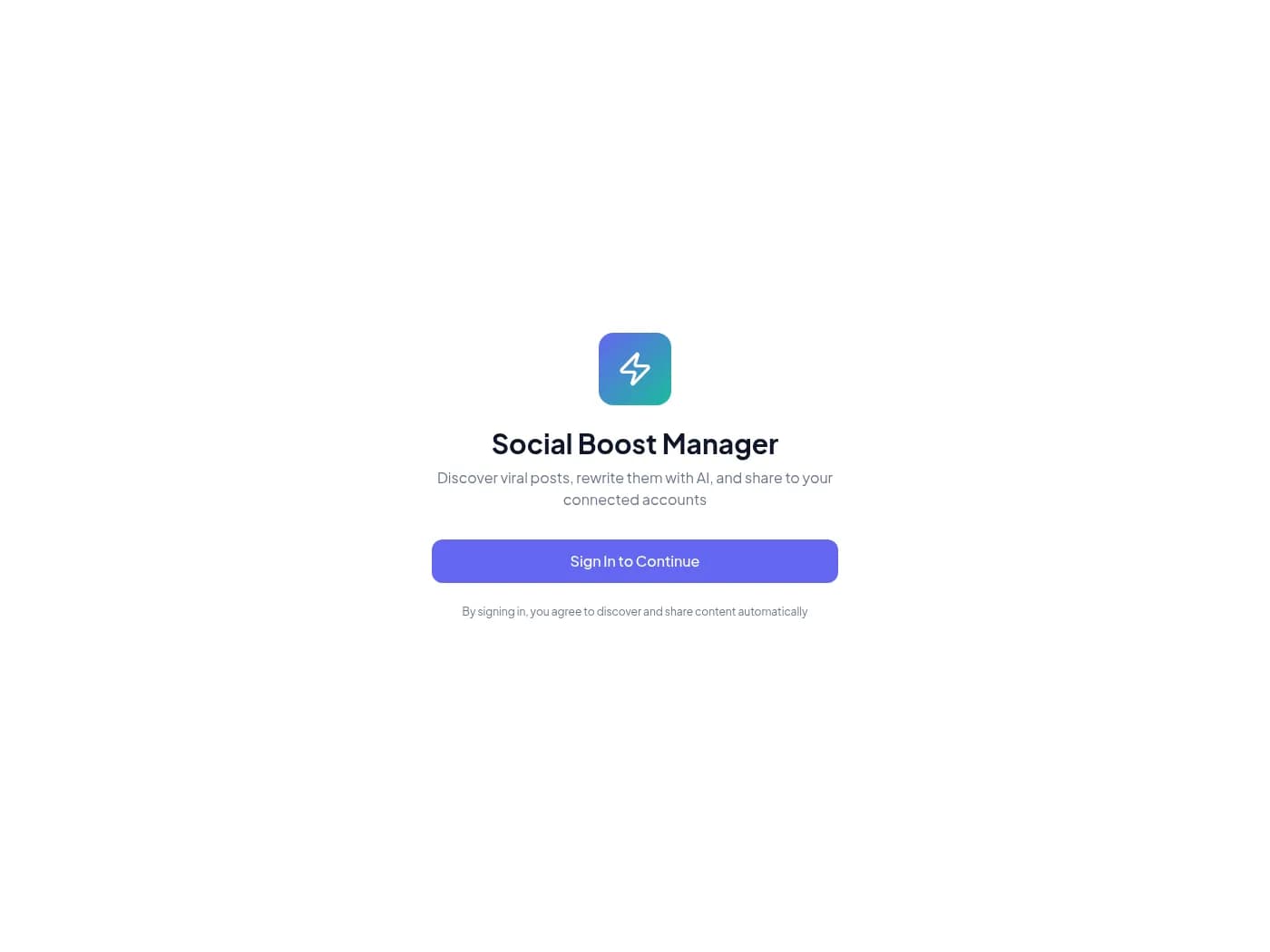 Social Boost Manager