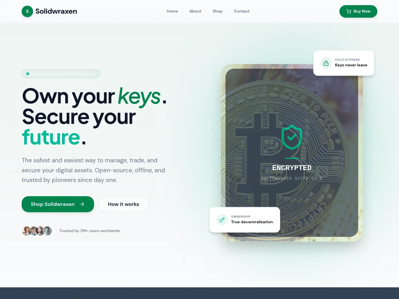 Solidwraxen Crypto Wallet