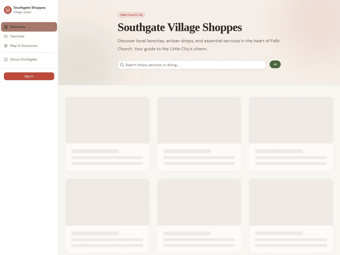 Southgate Shoppes Guide
