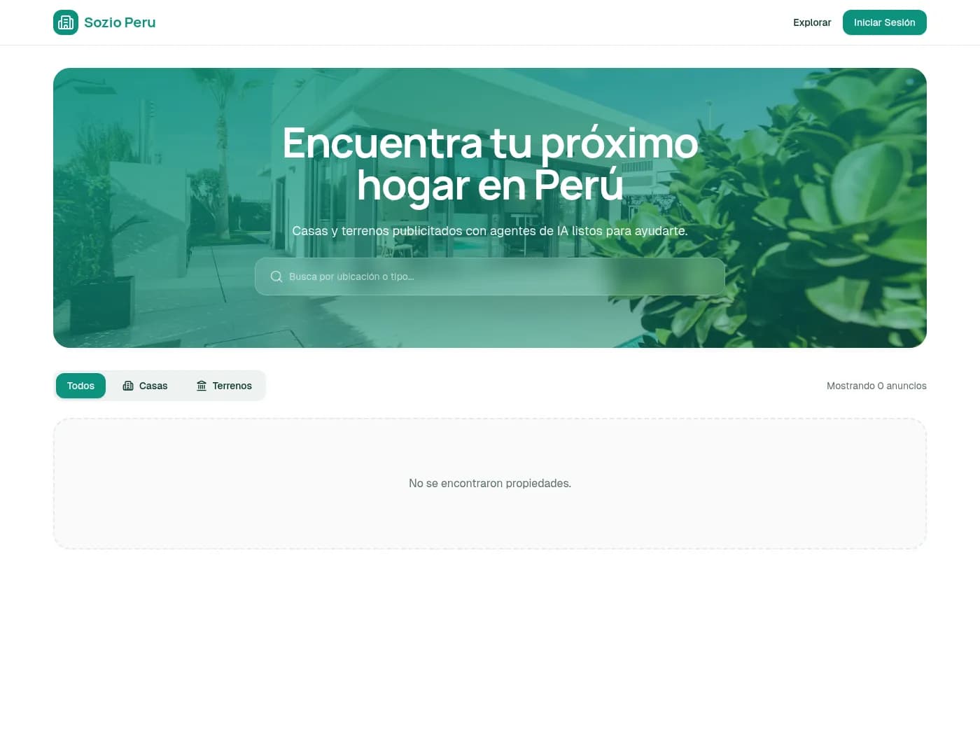 Sozio Peru Real Estate