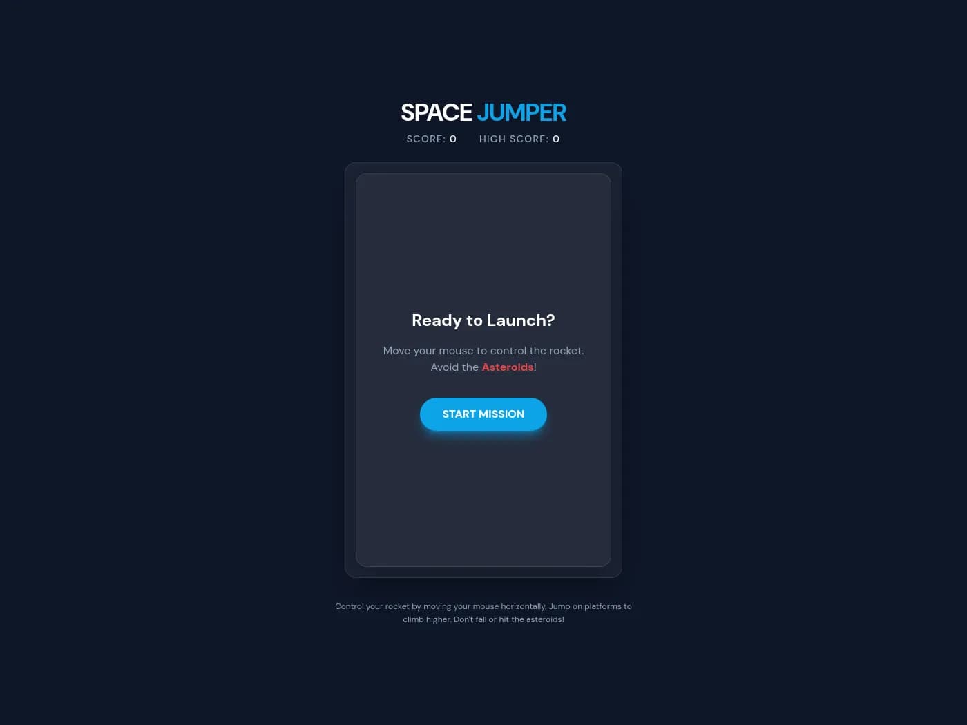 Space Jumper Game