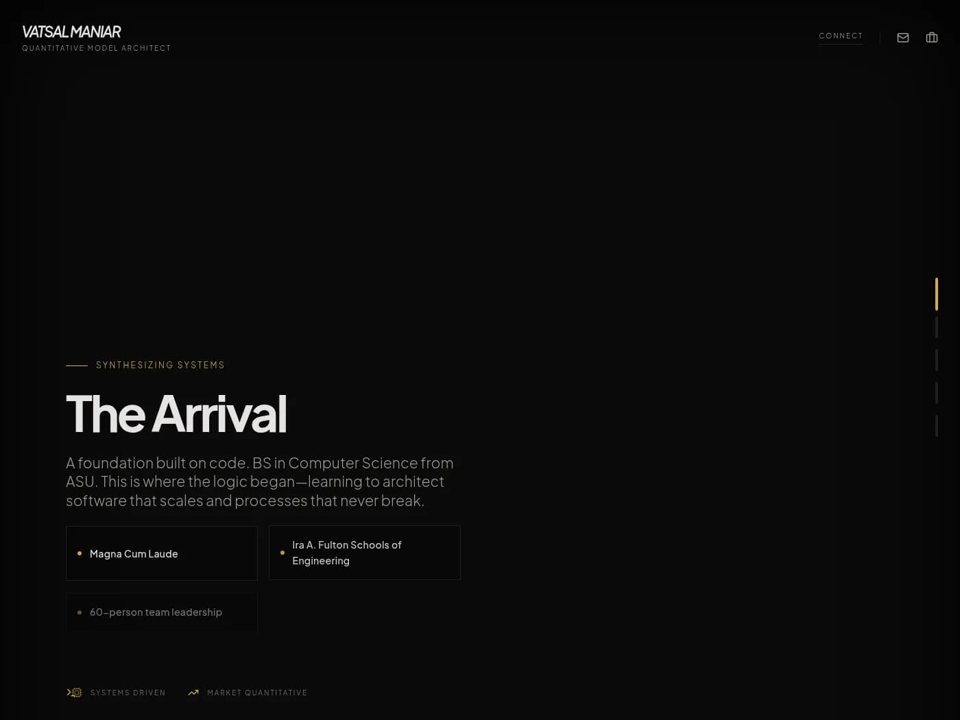 Cinematic Portfolio World