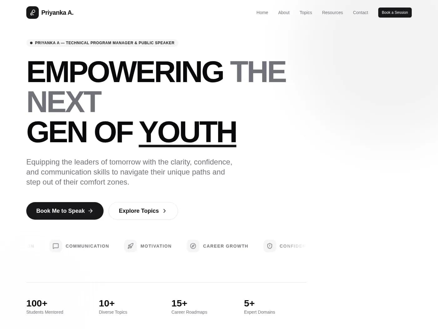SpeakUp Portfolio