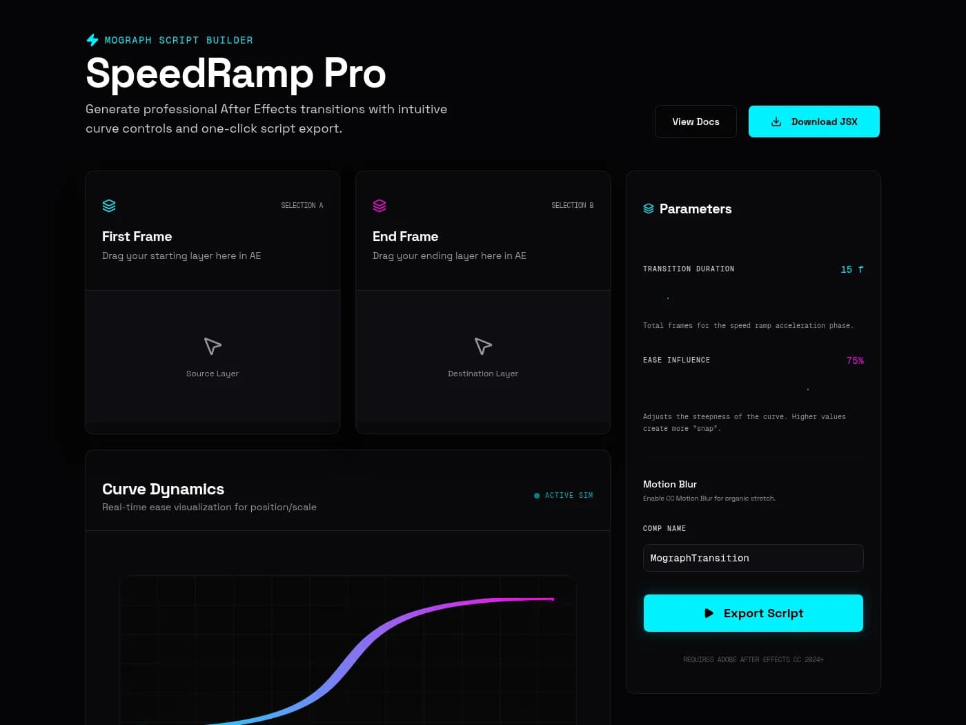Mograph SpeedRamp Script