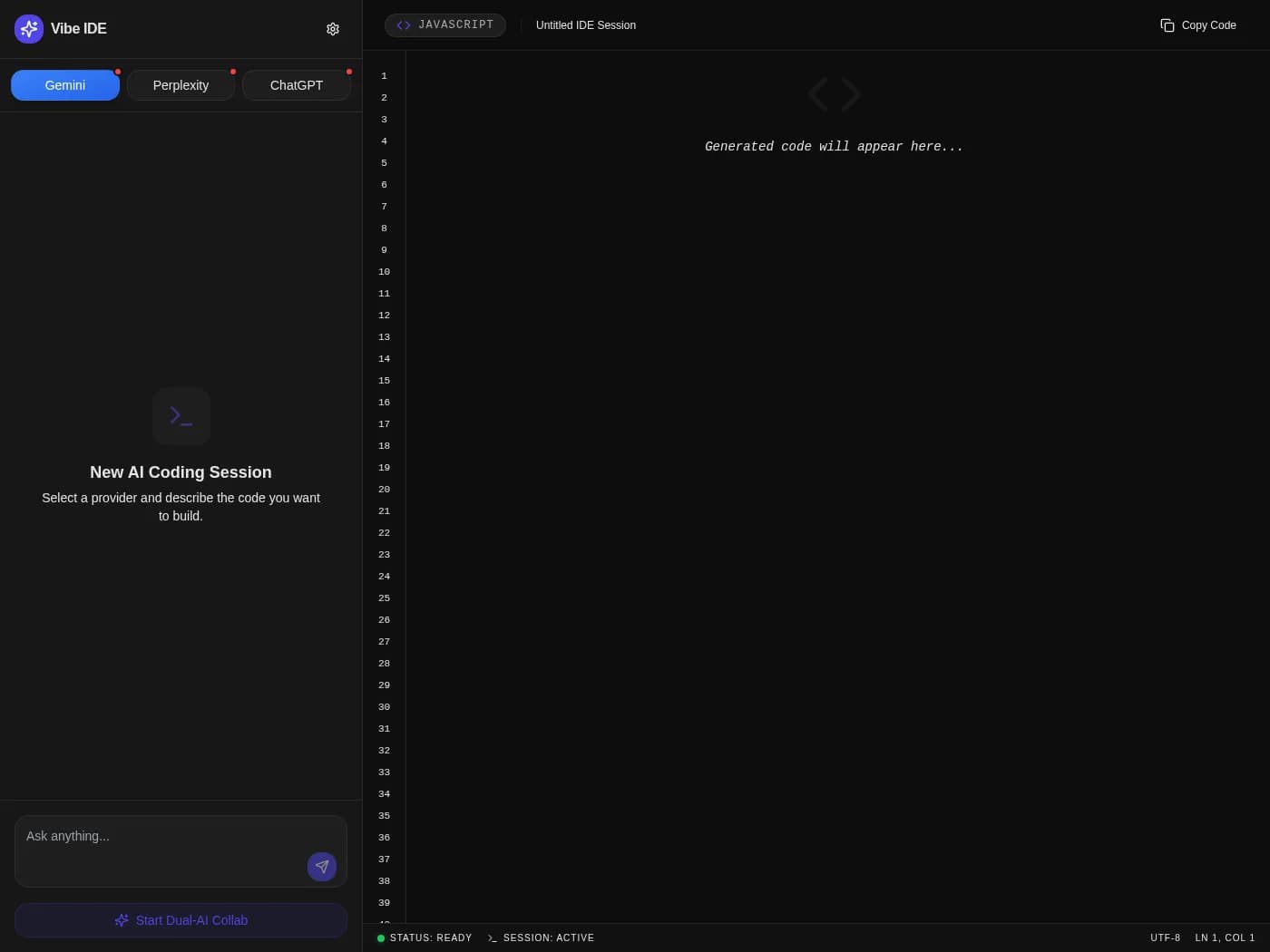 SplitTab AI Coding IDE