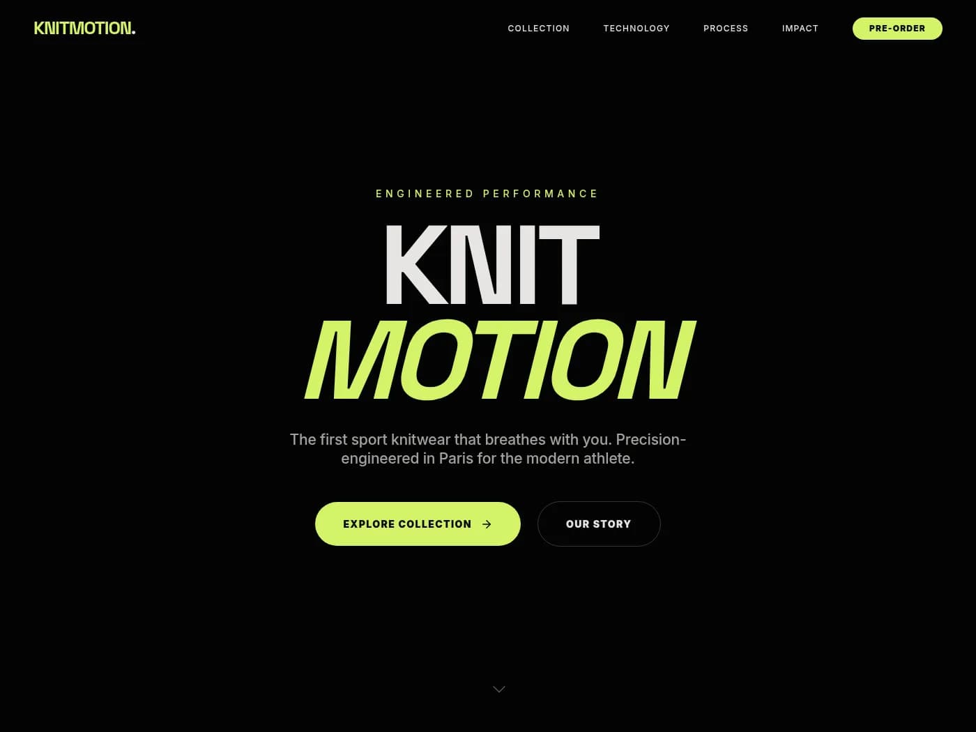 Sport Knits Landing
