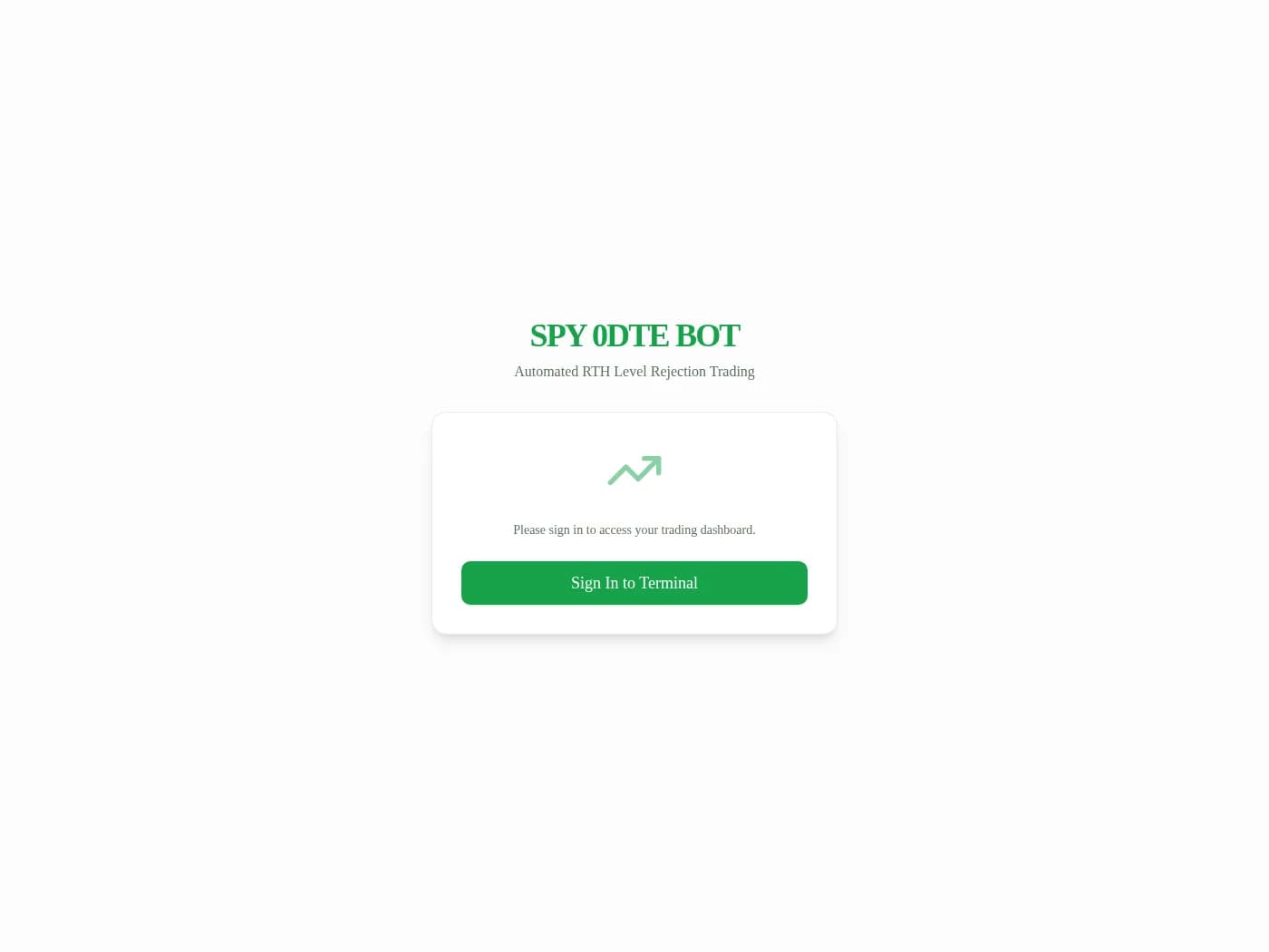 SPY 0DTE TradeBot