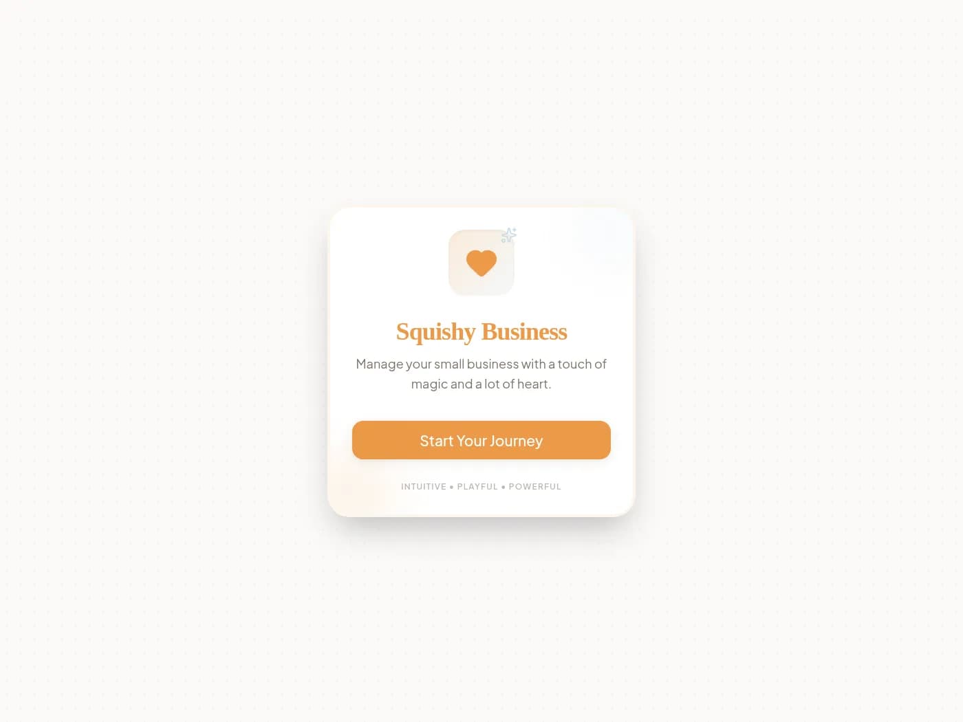 Squishy Business Tracker