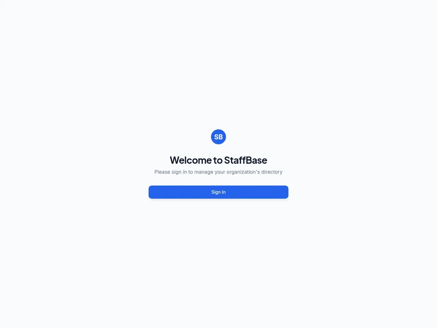 StaffBase Directory