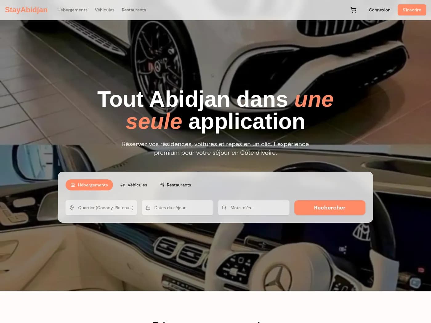 StayAbidjan All-in-One Booking