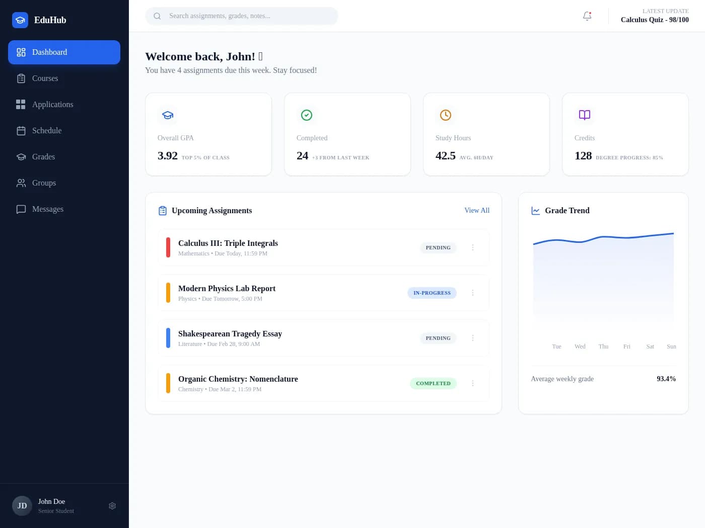 Stealth Homework Hub