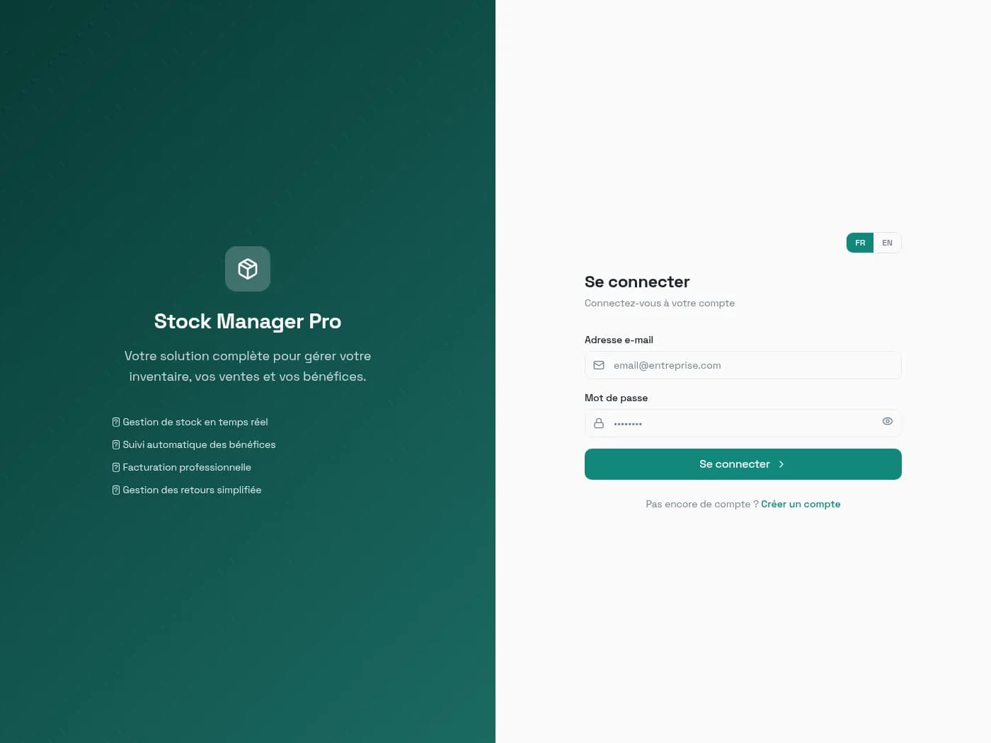 Stock Manager Pro