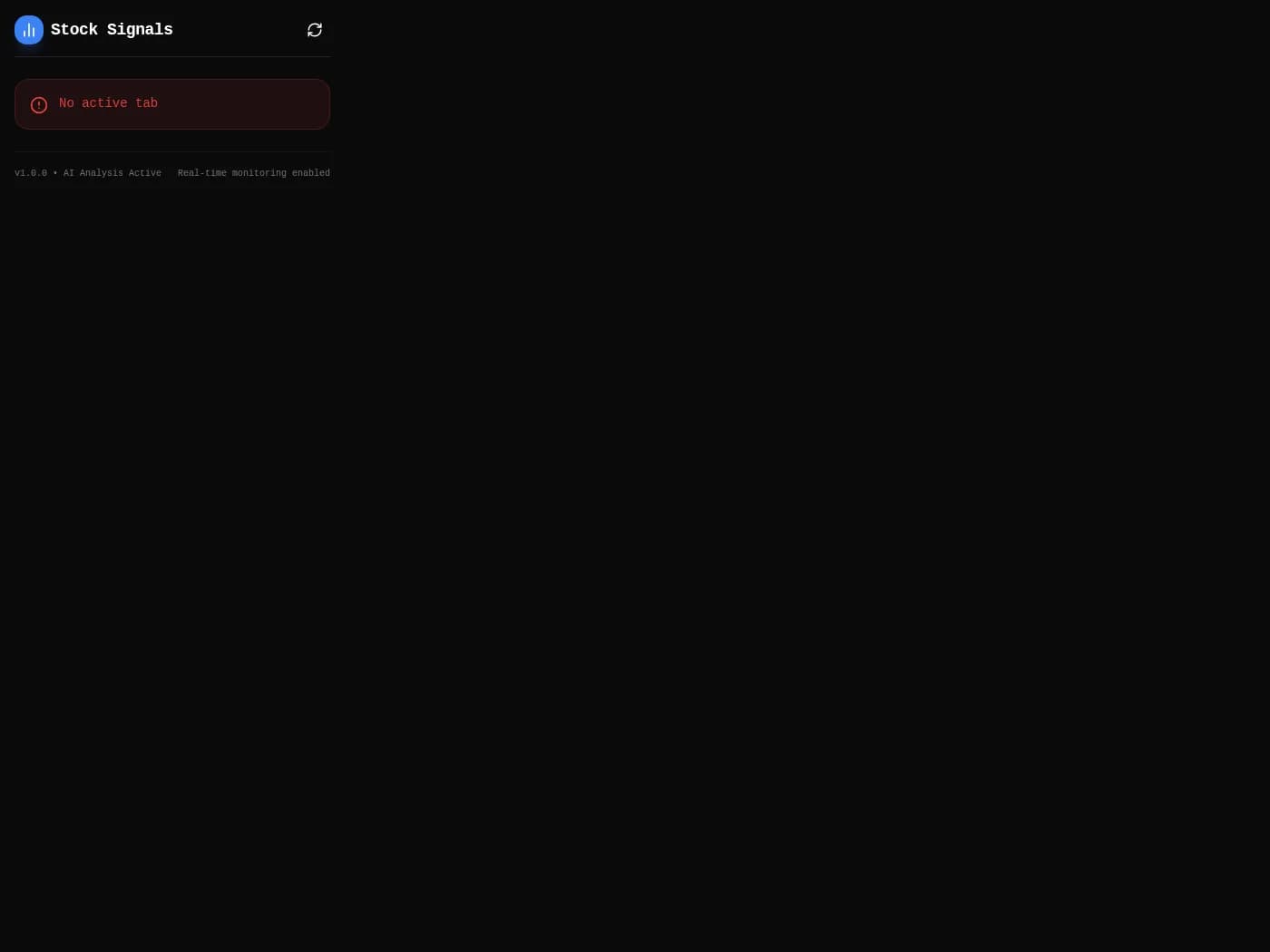 Stock Signal Notifier