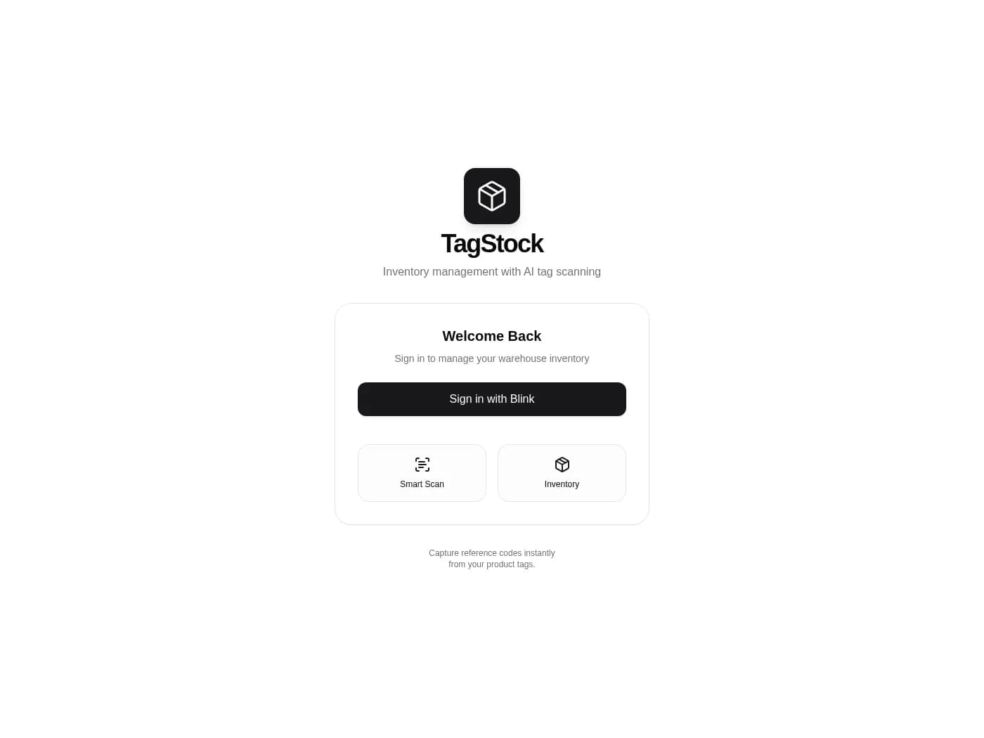 TagStock Manager
