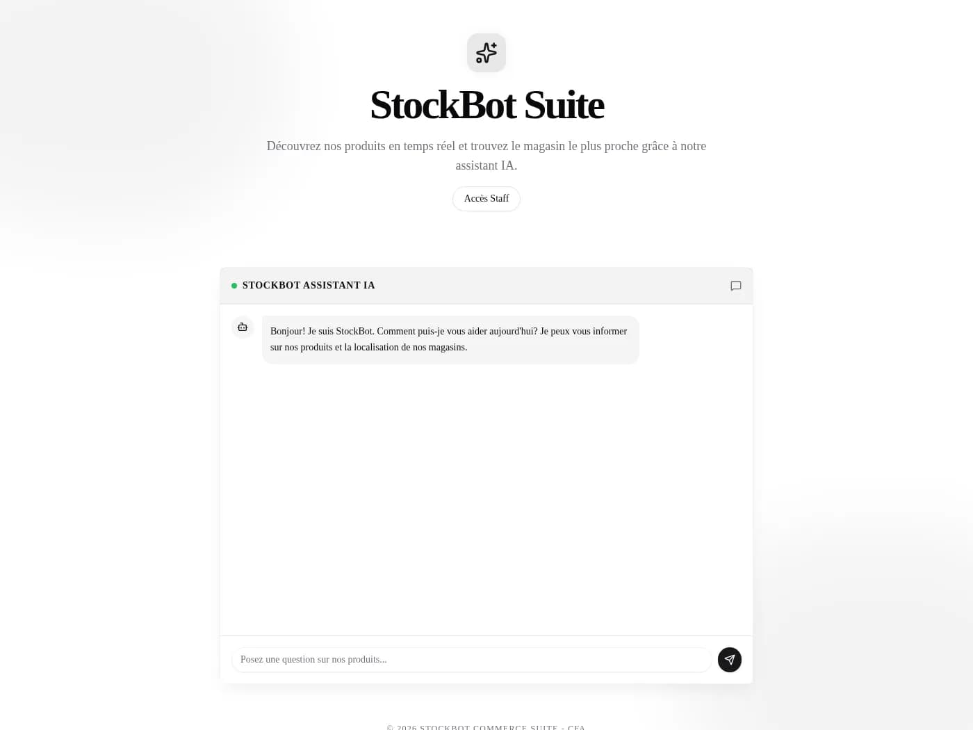 StockBot Commerce Suite