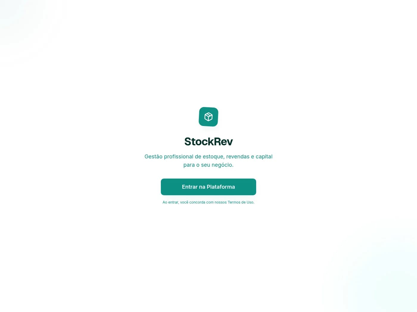 StockRev SaaS Platform