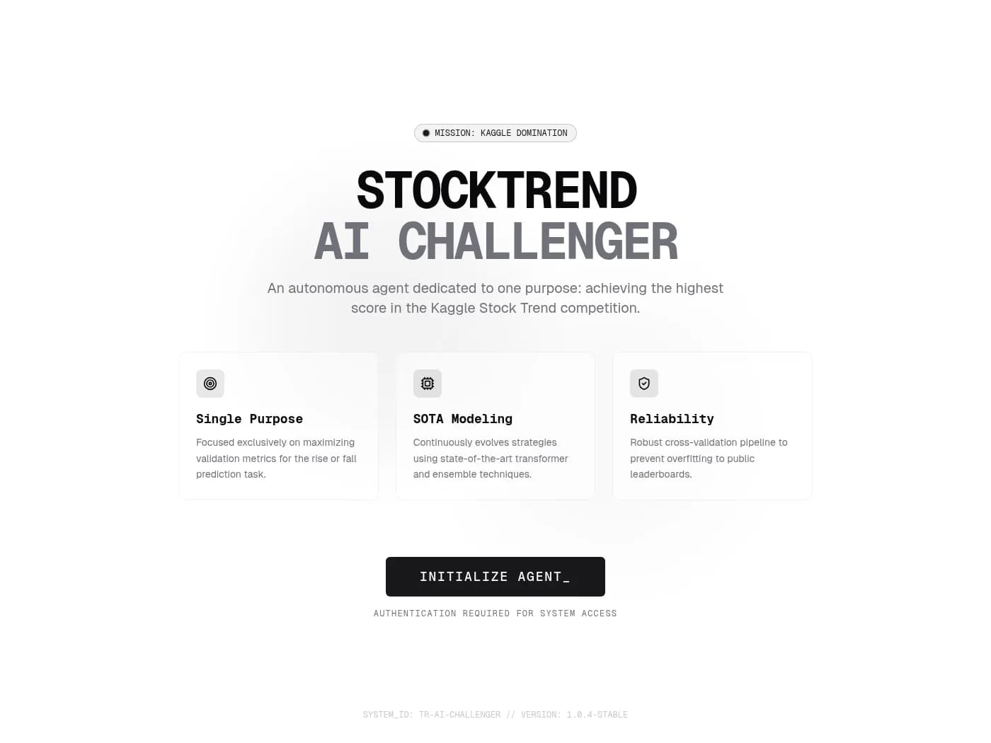 StockTrend AI Challenger