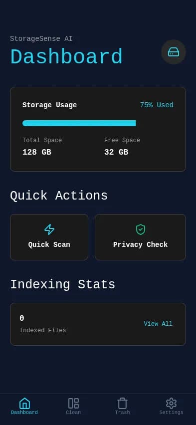 StorageSense AI Cleaner