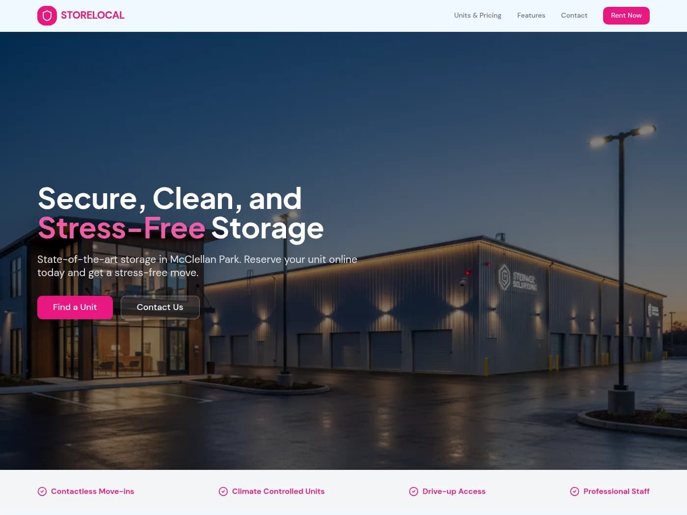 Storelocal Storage Site