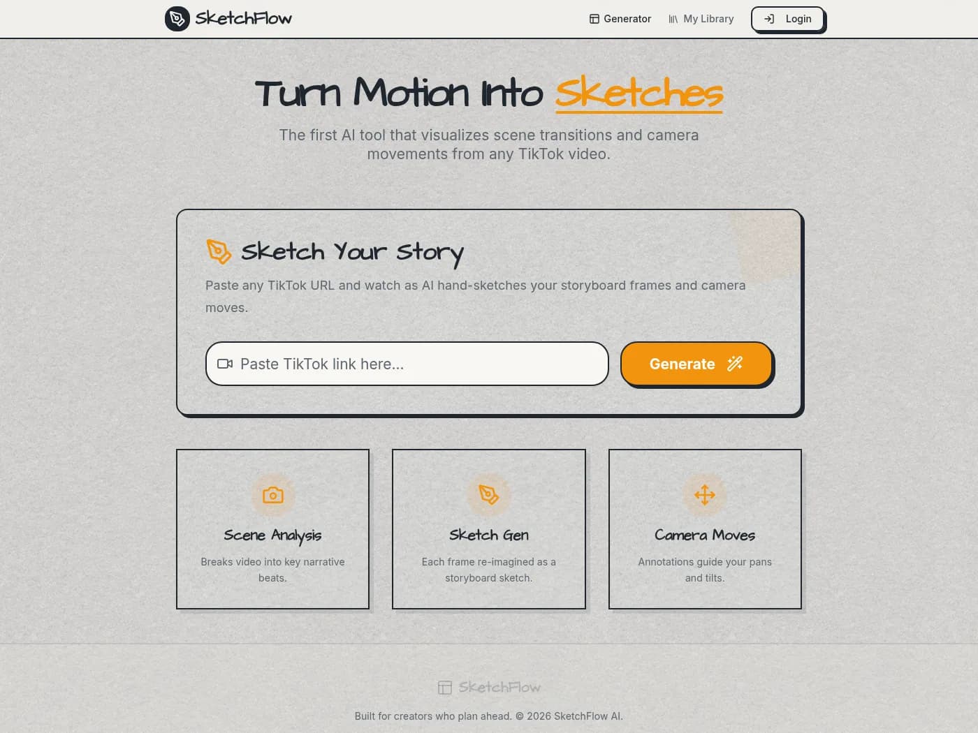 Storyboard Sketch Generator