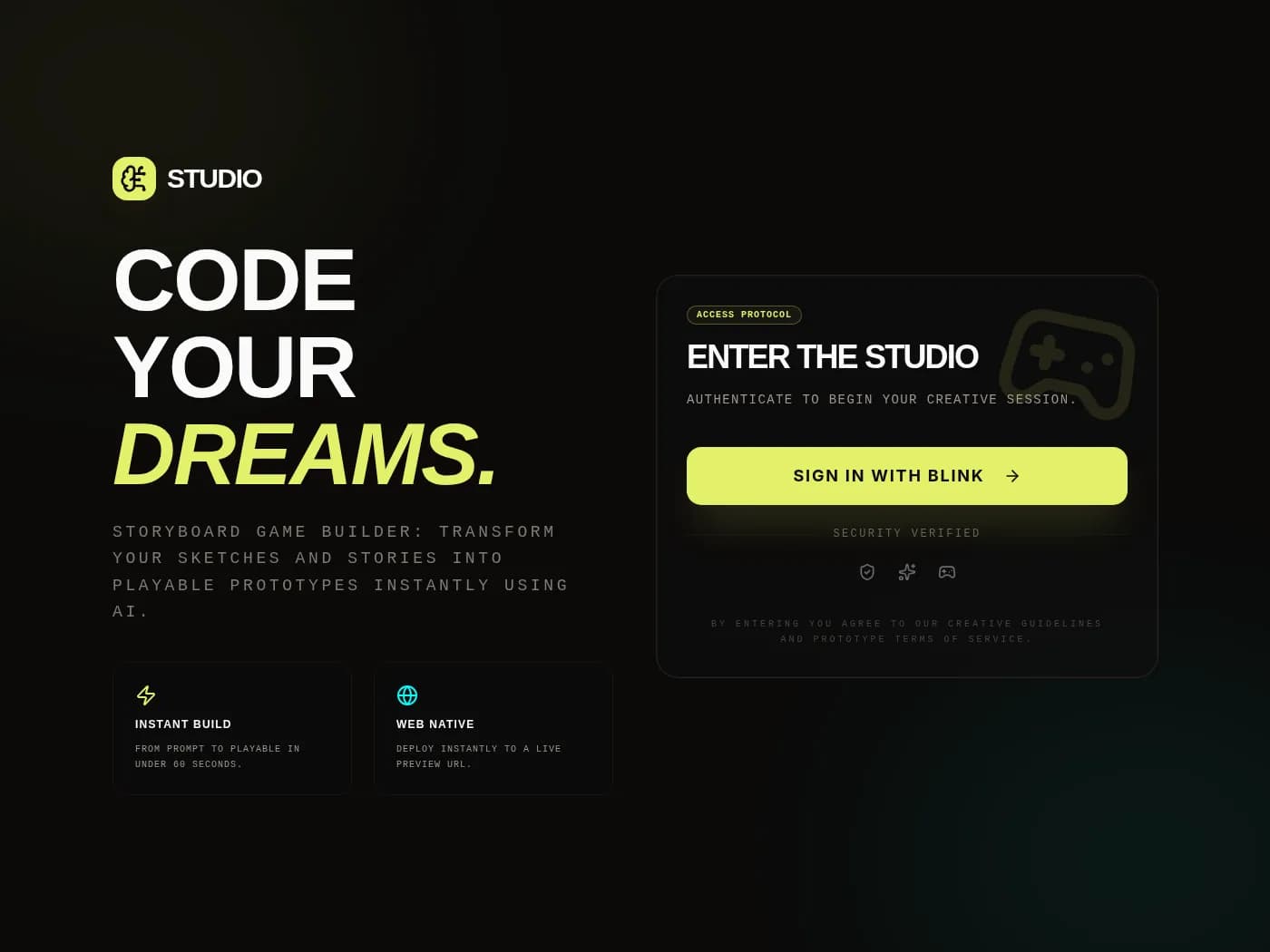 Storyboard Game Builder