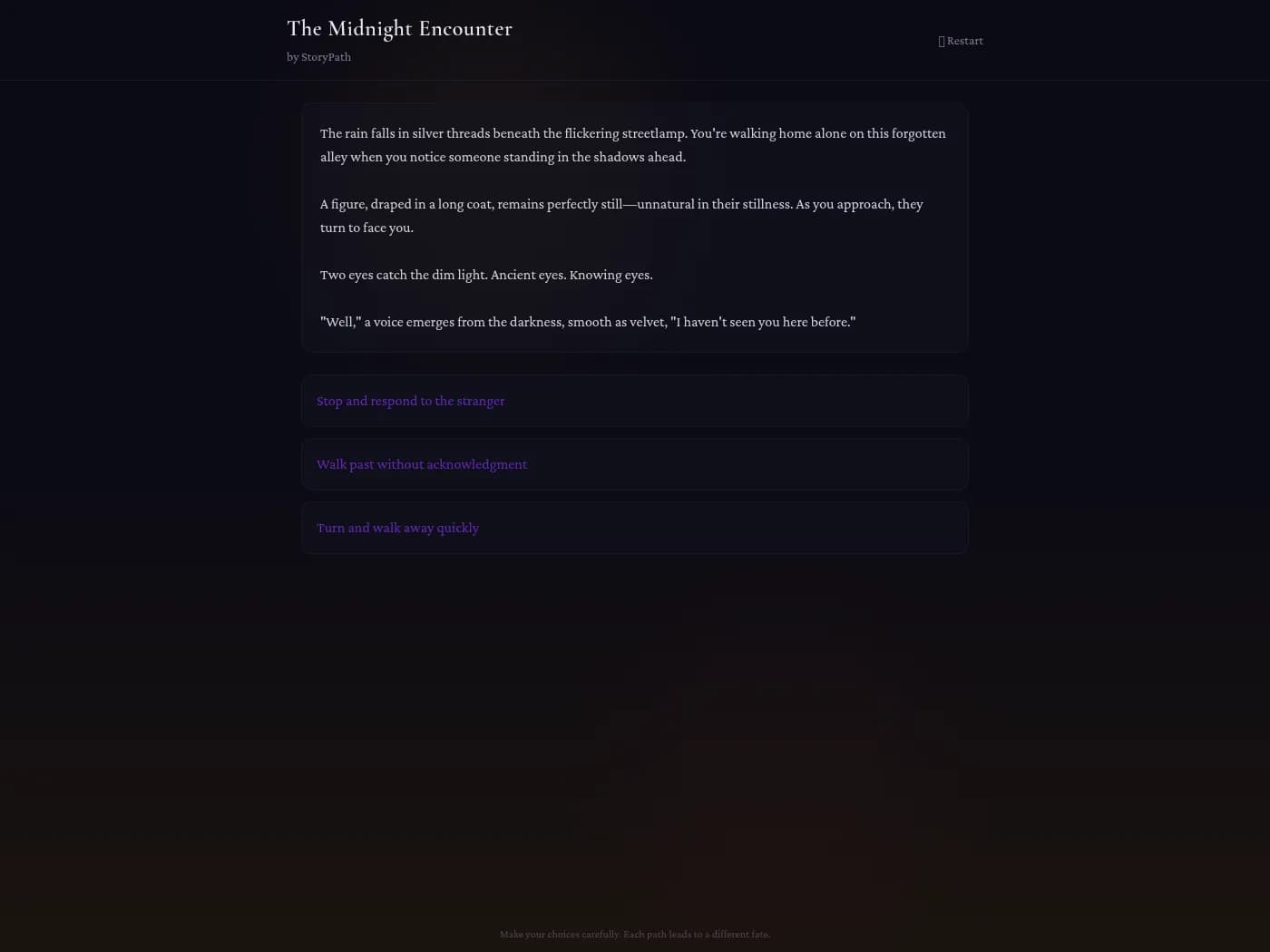 StoryPath Game