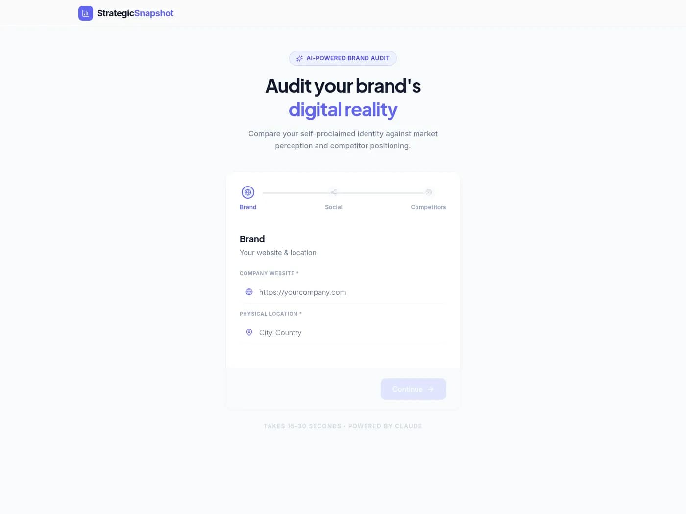 StrategicSnapshot AI Suite