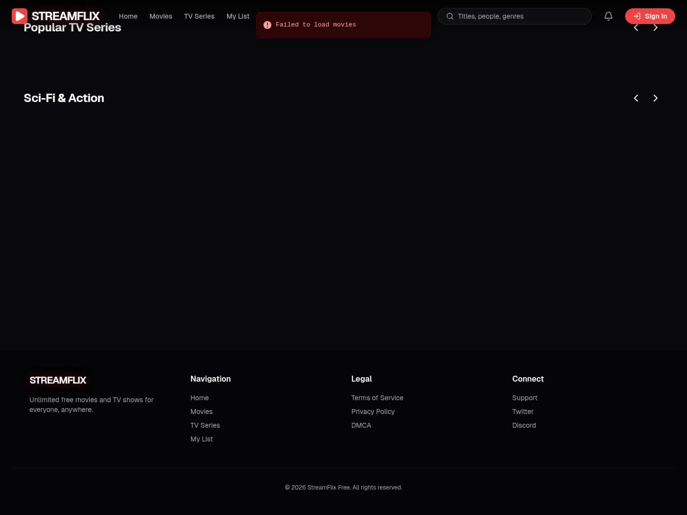 StreamFlix Free