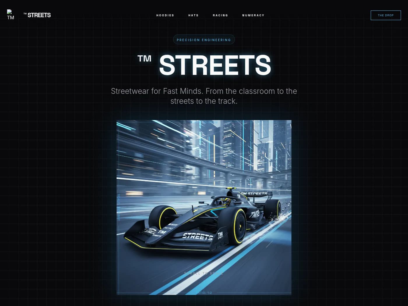 TM STREETS Streetwear Landing