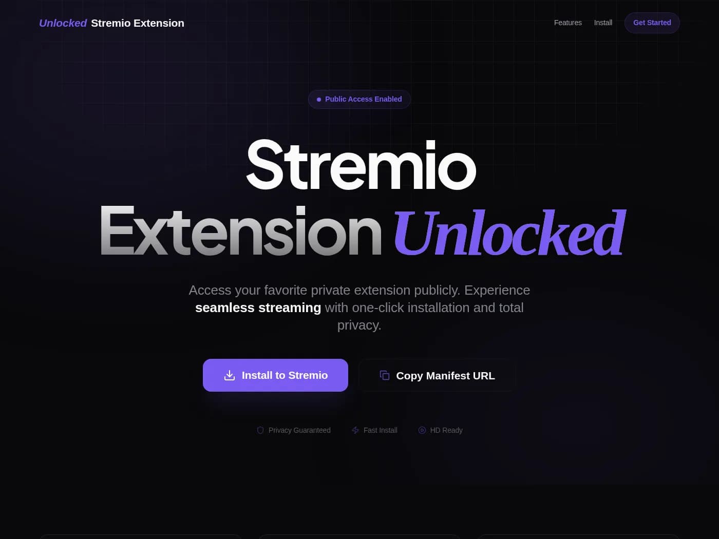 Stremio Extension Unlocked