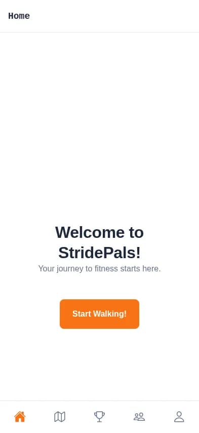 StridePals Fitness Quest