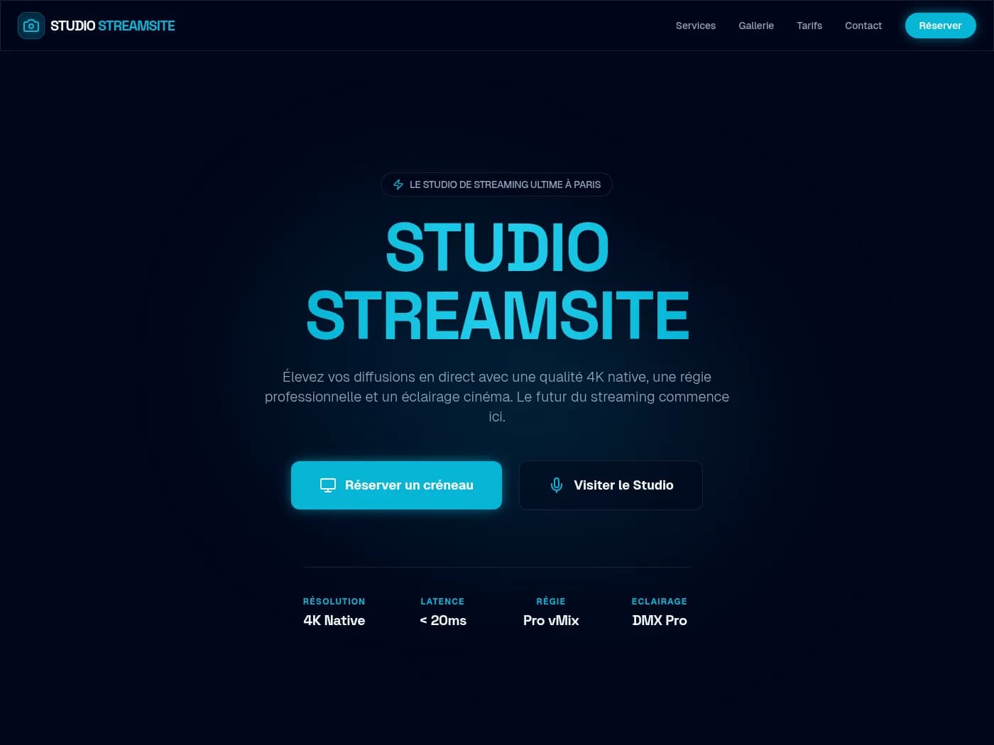 Studio StreamSite