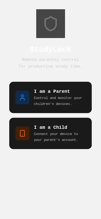 StudyLock Parental Control