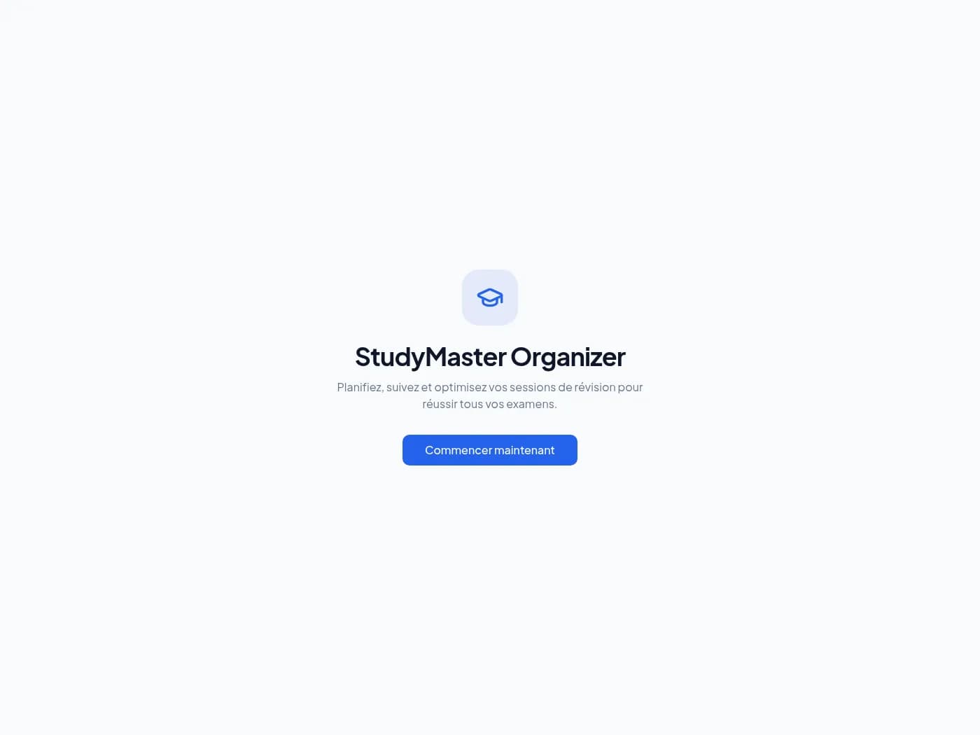 StudyMaster Organizer